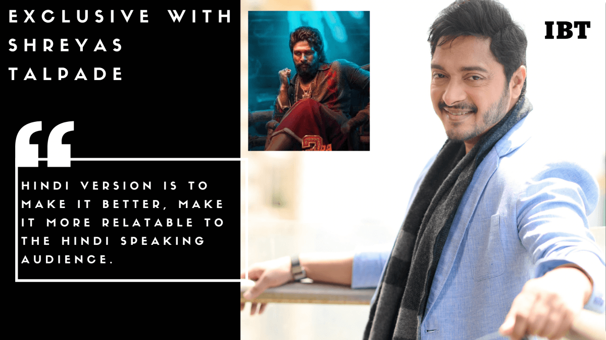 Allu Arjun's magic in Hindi: Shreyas Talpade on his voiceover journey ...
